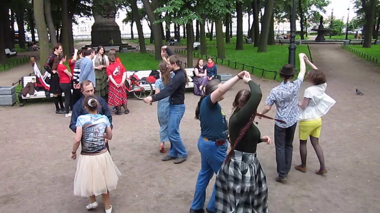 Dancing Train 8 июля 2017 Катильон - YouTube