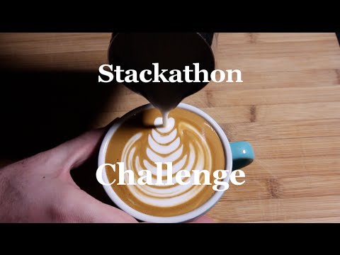 Coffeefusion Latte Art - Stackathon - YouTube