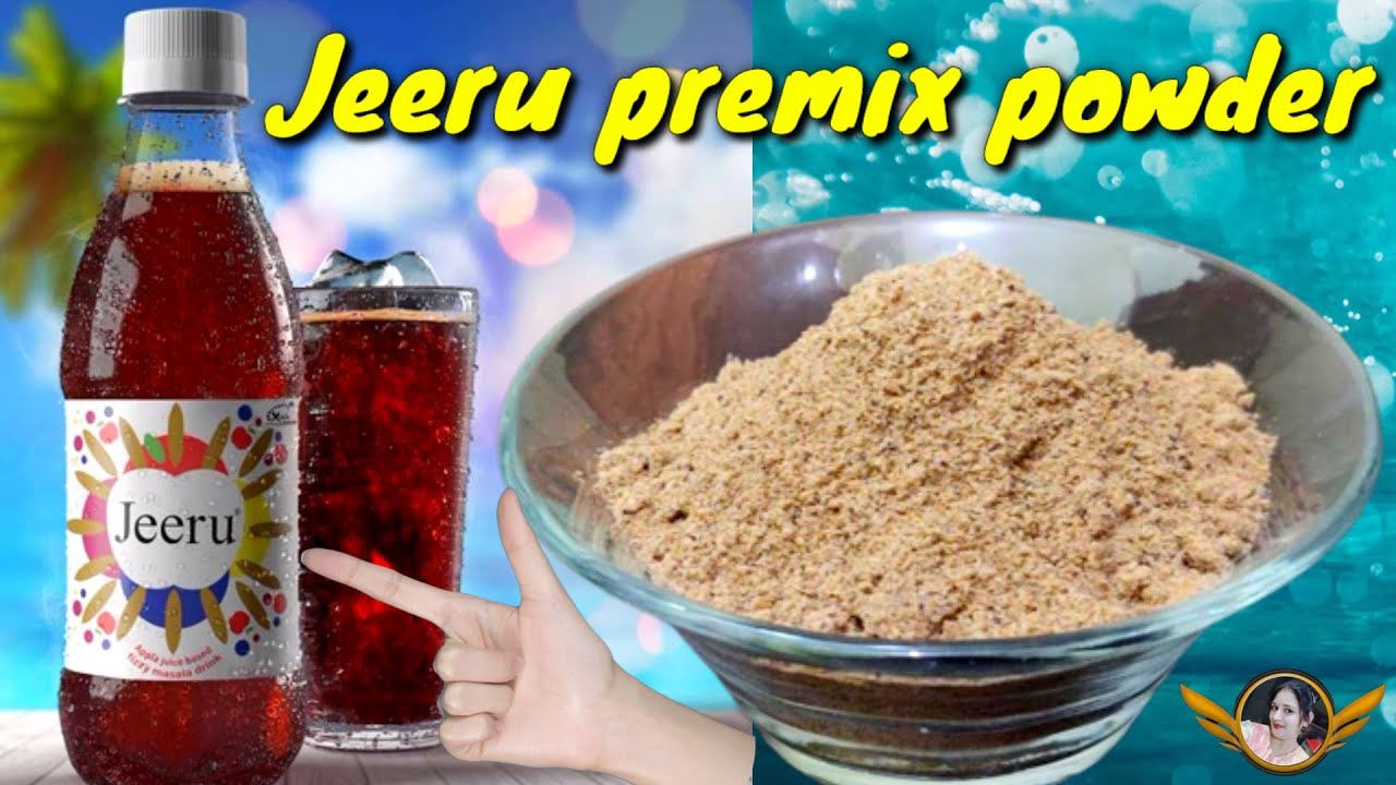 Jeeru soda Masala premix recipe/Refreshing Digestive Drink/jeera water ...