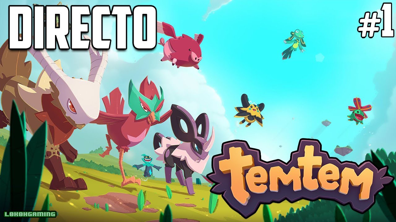 Temtem - Directo #1 Español - Impresiones - Primeros Pasos - Ps5 - 4k ...