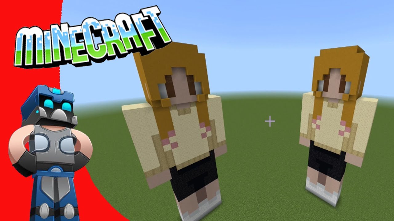 Minecraft Tutorial Rivers skin - Como hacer a Rivers en Minecraft - YouTube