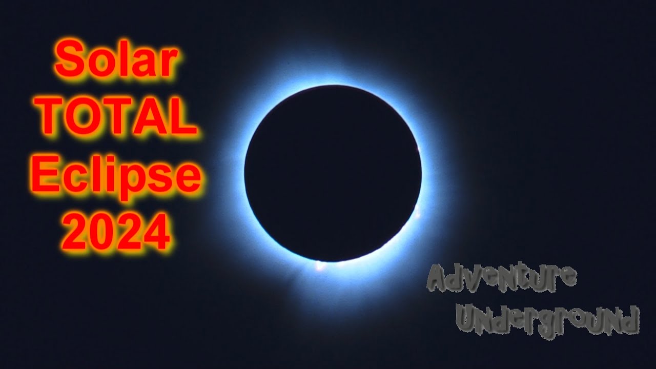 Solar TOTAL Eclipse 2024 - full length video - YouTube