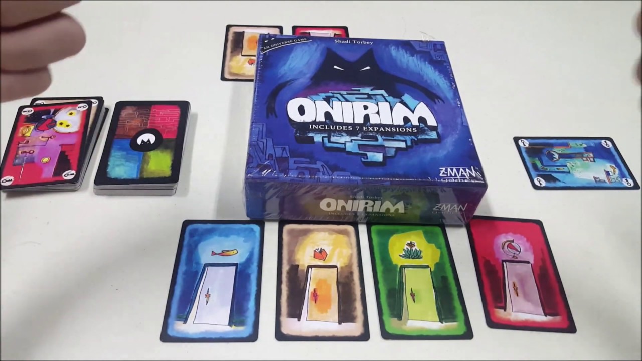 Tutorial Main Board Game - Onirim - YouTube