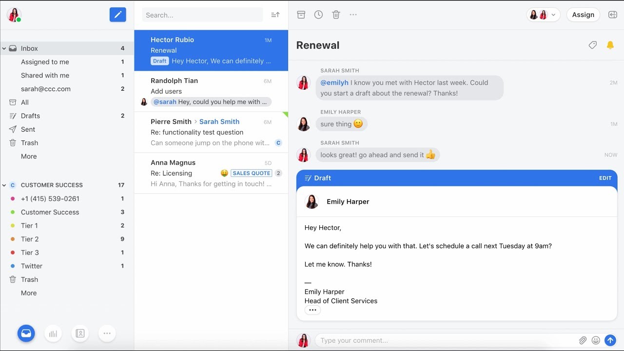 Meet Front, the easiest way to manage email with your team - YouTube