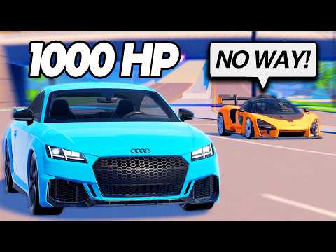 I Built A Sleeper Budget Car That DESTROYS Supercars In Races!