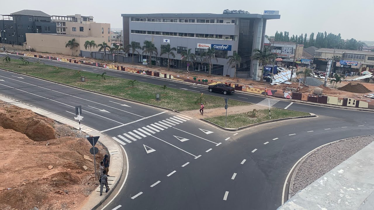 The Most Beautiful Flowerpot Road Interchange Project In Accra Is Dope ...