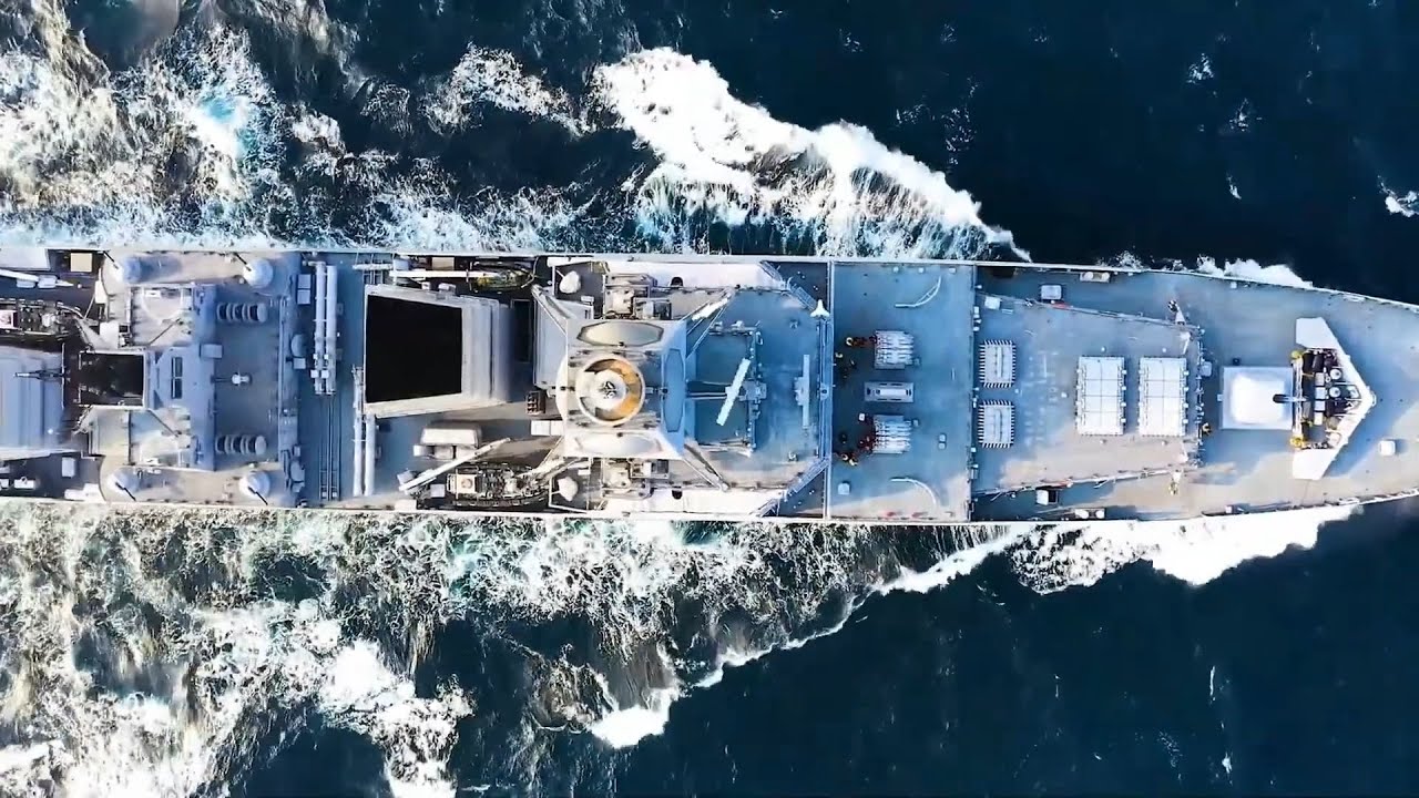 INS Visakhapatnam Destroyers HD Video - YouTube