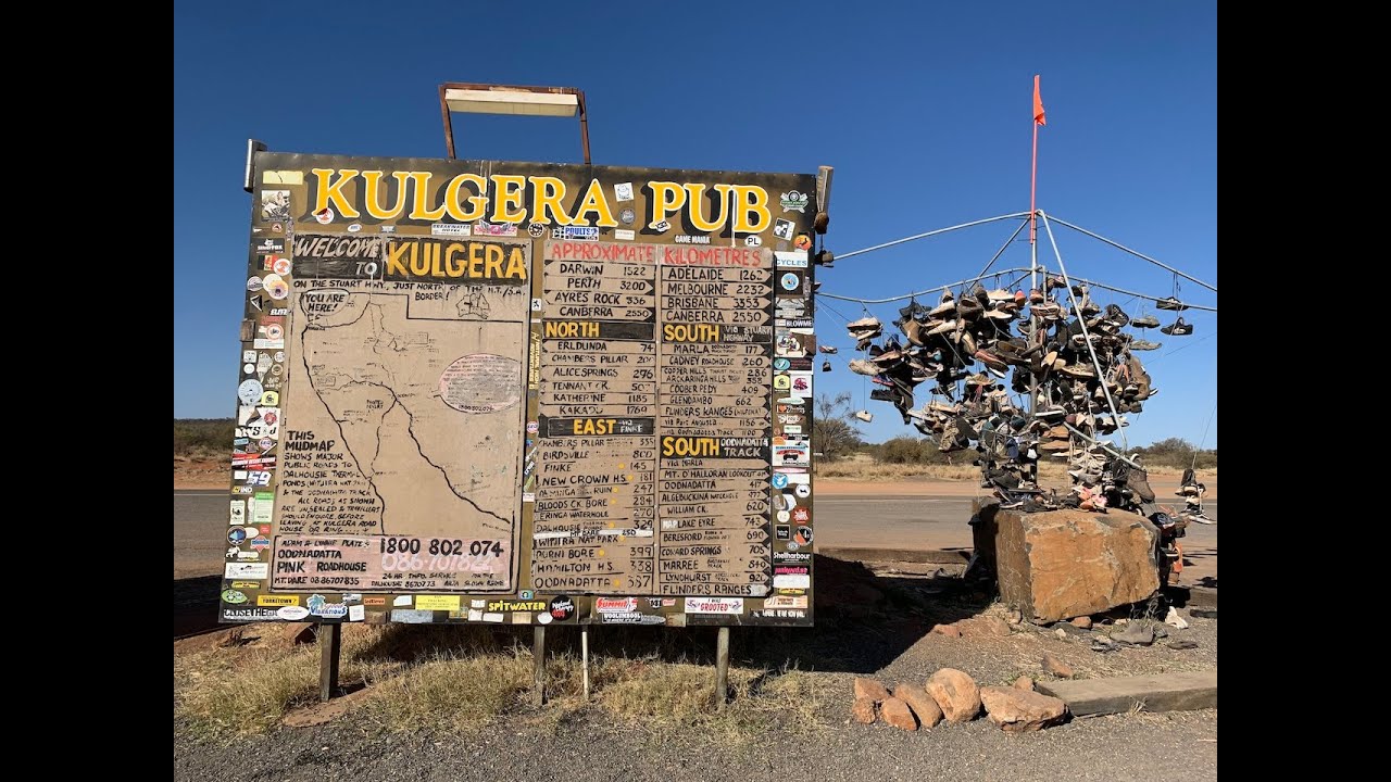 Aussie Pubs of the Day - Kulgera Roadhouse/Pub, Kulgera NT - YouTube