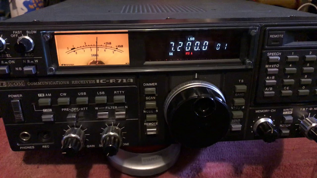 Amateur Radio Ops 40m 7200 - YouTube