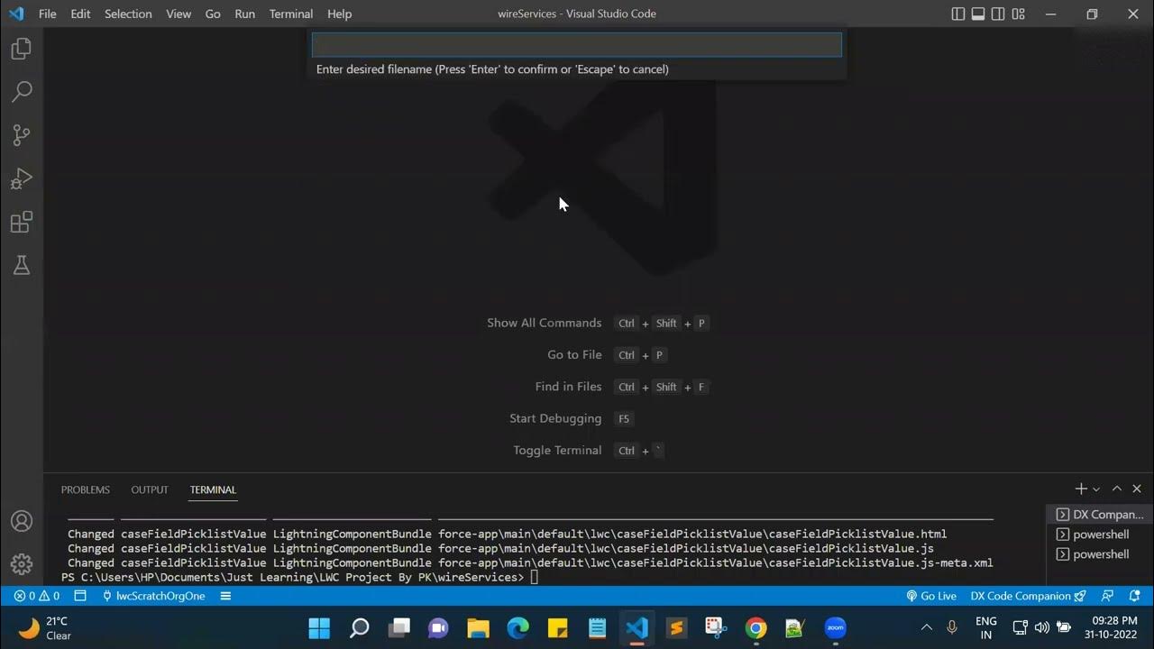 How Can I get the picklist field value with help of Lightning Web Component - YouTube