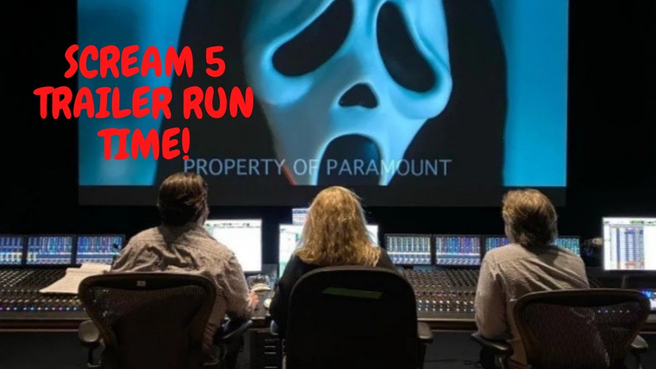 OFFICIAL SCREAM 5 (2022) TRAILER - RUN TIME & RATING - YouTube