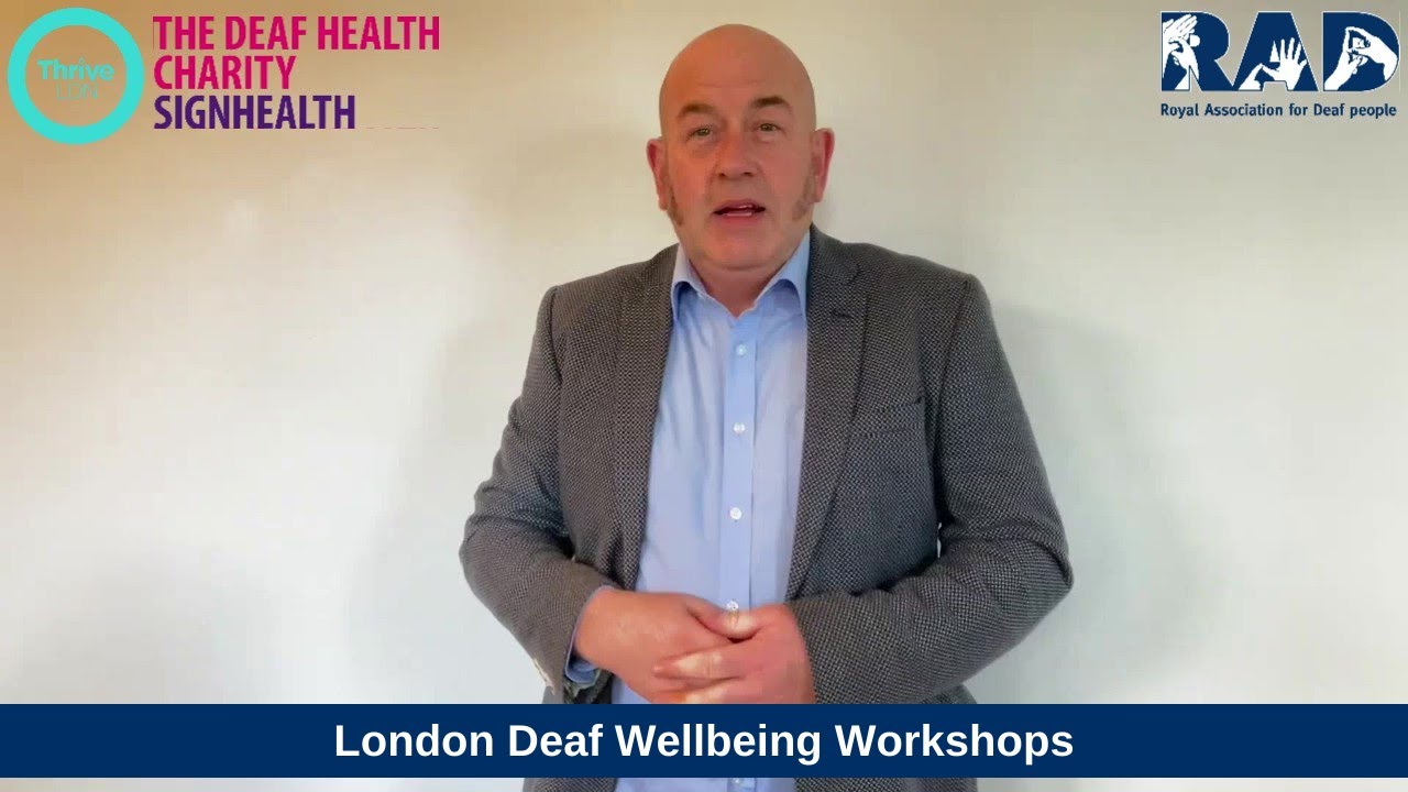 London Deaf Wellbeing workshops - YouTube