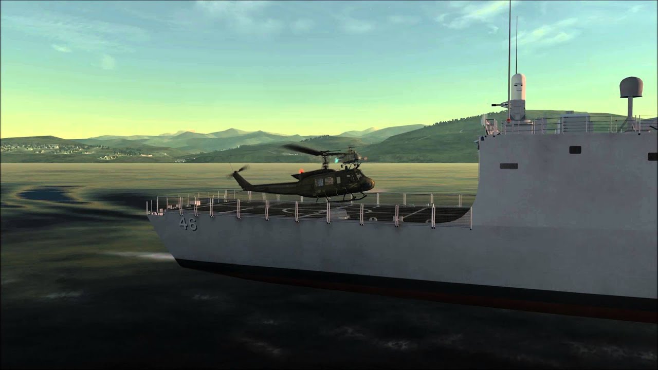 DCS:World - Landing on a moving Ship -=Shrek=- Squadron - YouTube