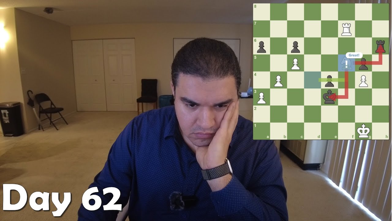 Day 62: Road to 1500 Chess Rating - YouTube