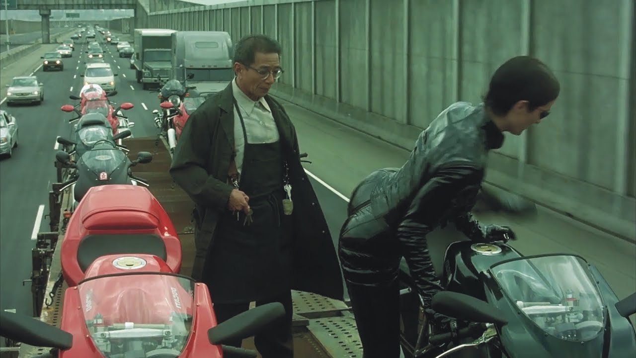 The Chase: Enter the Trinity | The Matrix Reloaded [Open Matte] - YouTube