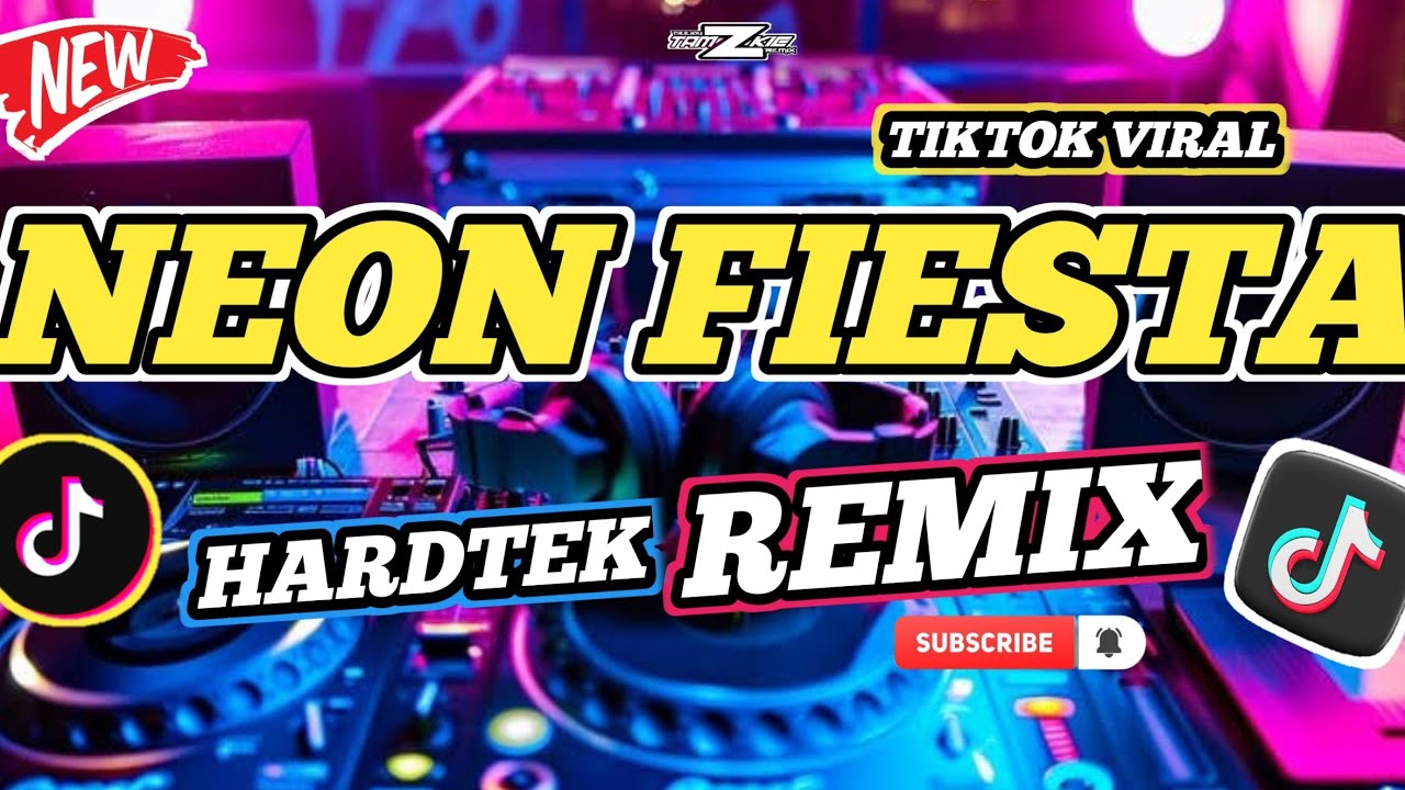 NEON FIESTA ( HARDTEK REMIX ) BUDOTS 🔥 DJ TAMZKIE REMIX | TIKTOK VIRAL ...