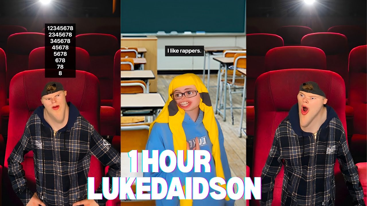 1 HOUR of Luke Davidson Tiktok Compilation / Luke Davidson Funny Videos ...