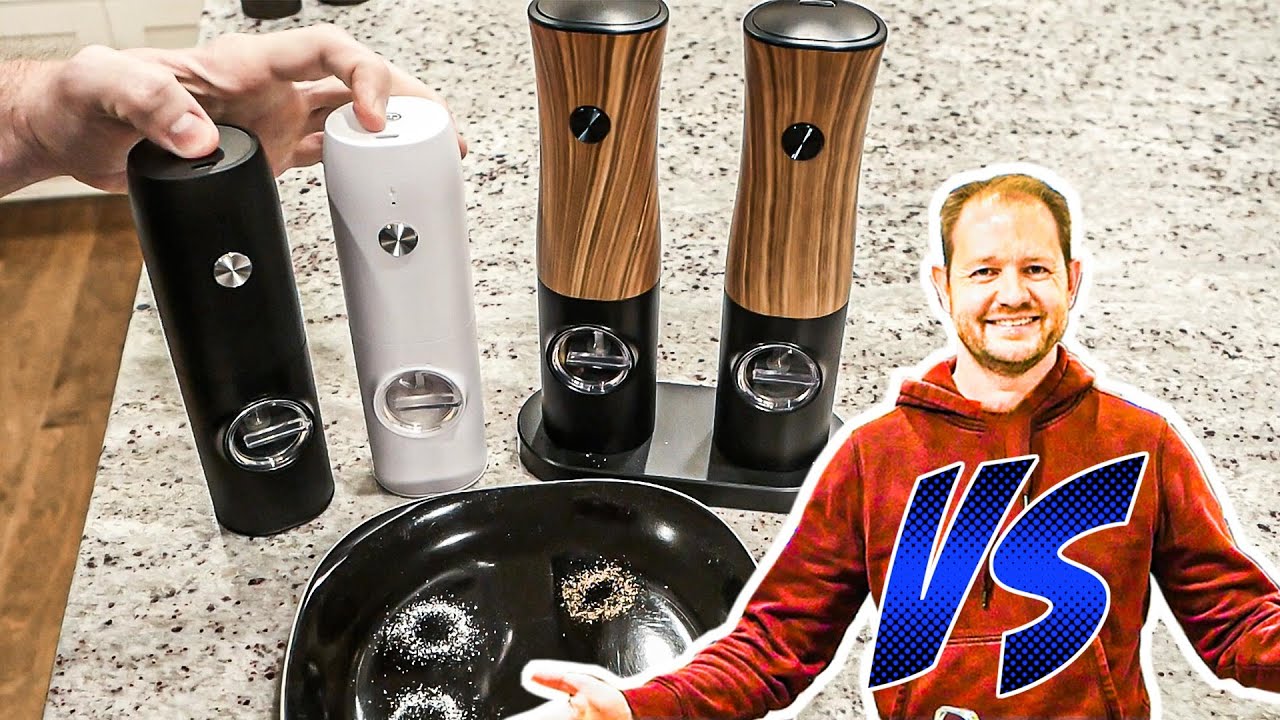 Frtonyi vs Paishenke Electronic Salt and Pepper Shakers - YouTube