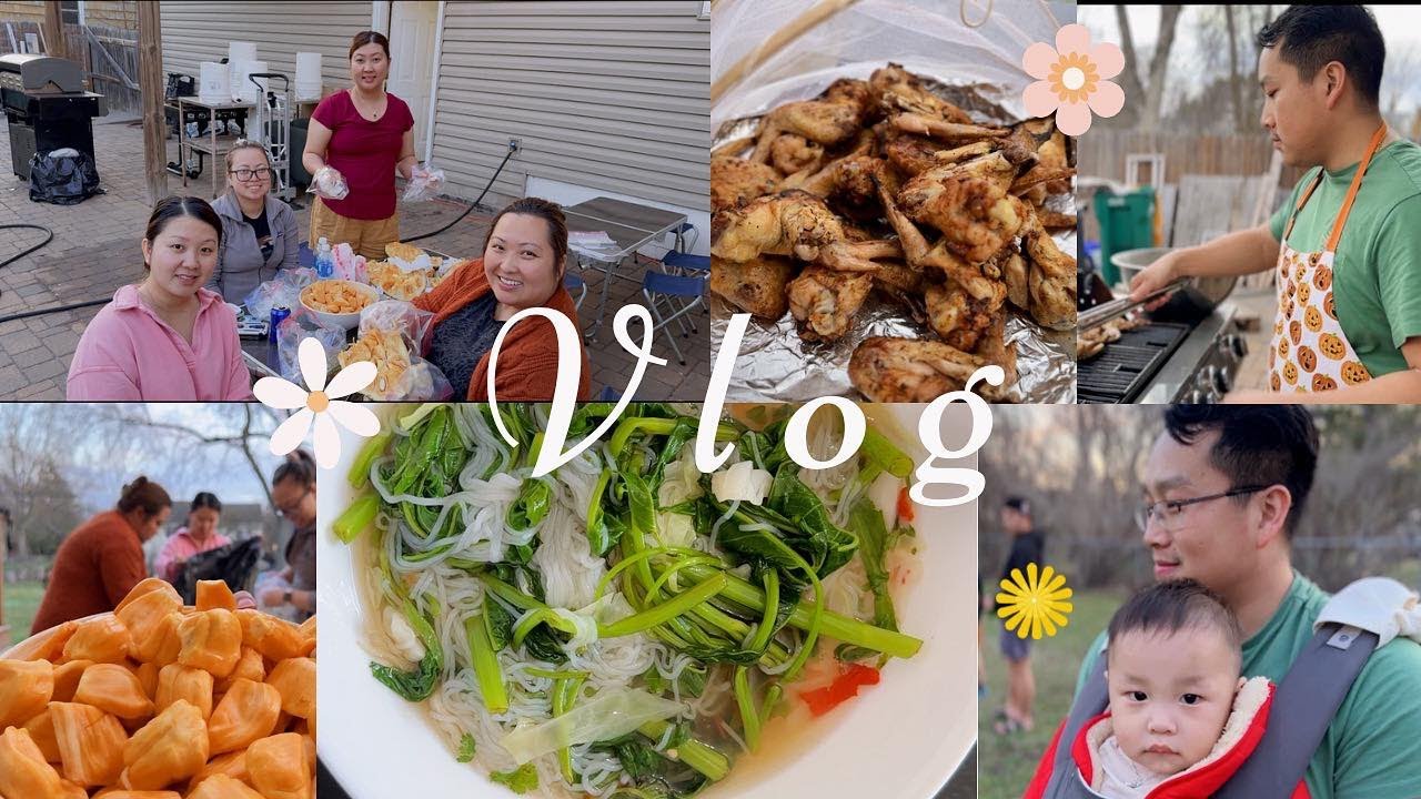 Vlog: Sisters making Dropping noodles - YouTube