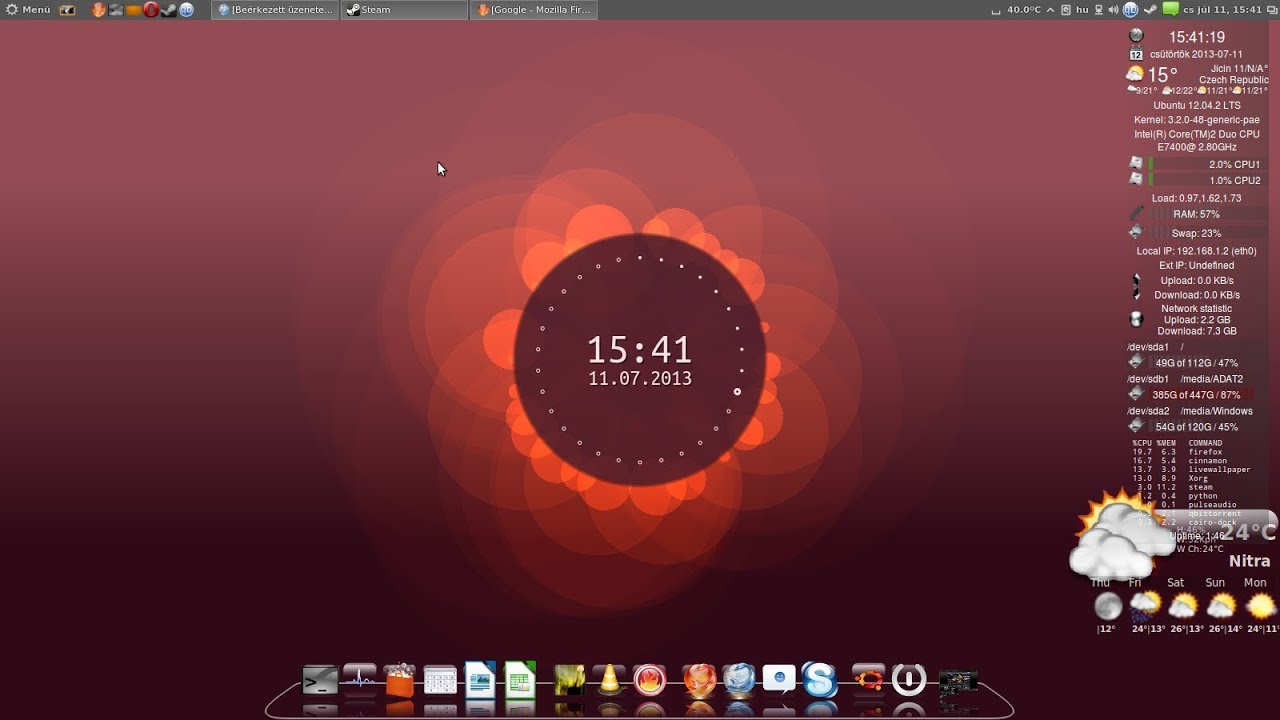 Live wallpaper for Ubuntu - YouTube