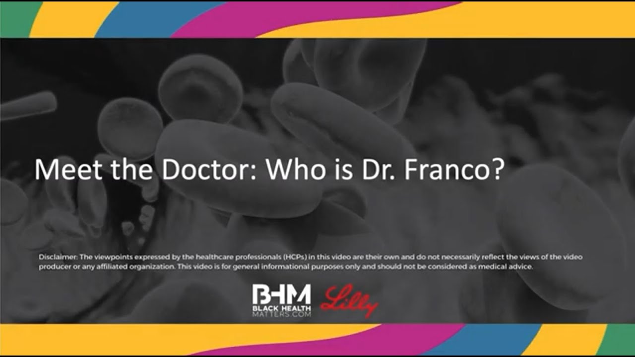 Meet the Doctor: Who is Dr. Franco? #blackhealthmatters - YouTube