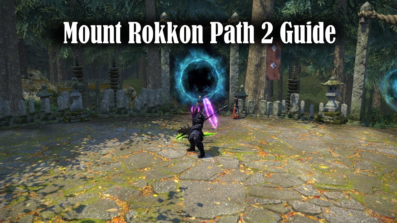 FFXIV Mount Rokkon Path 2 - YouTube