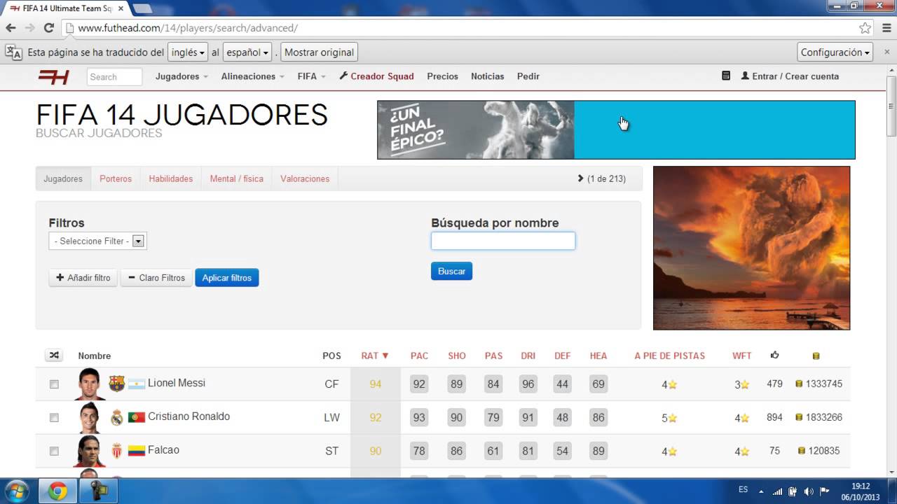 Como mejorar en Fifa 14 Ultimate Team-Futhead,la mejor web para UT ...