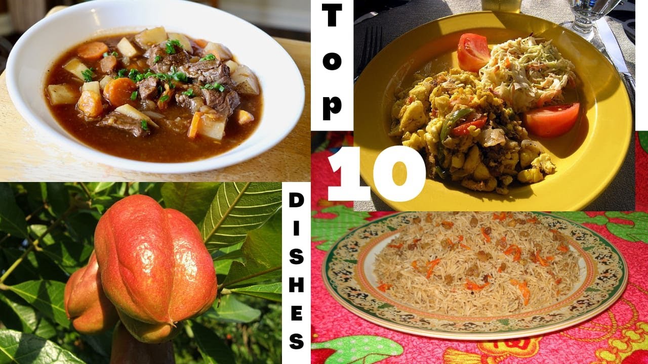 Top 10 National Dishes Around the World - YouTube