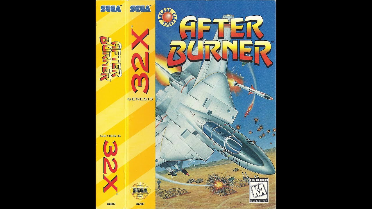 After Burner Complete [Sega 32X] - YouTube