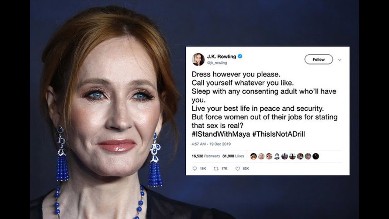 What did J.K Rowling do wrong #harrypotter #transgender #new # ...