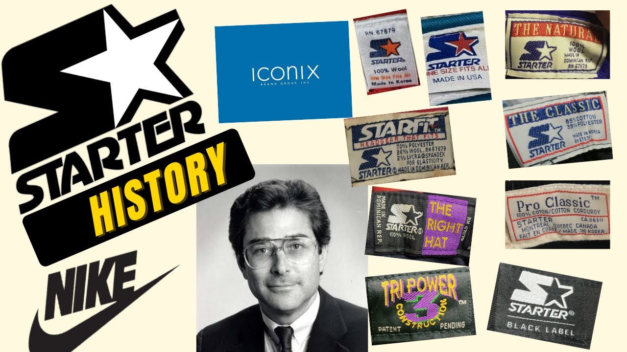STARTER HISTORY, Vintage Cap 1st-4th Generation Tags - YouTube
