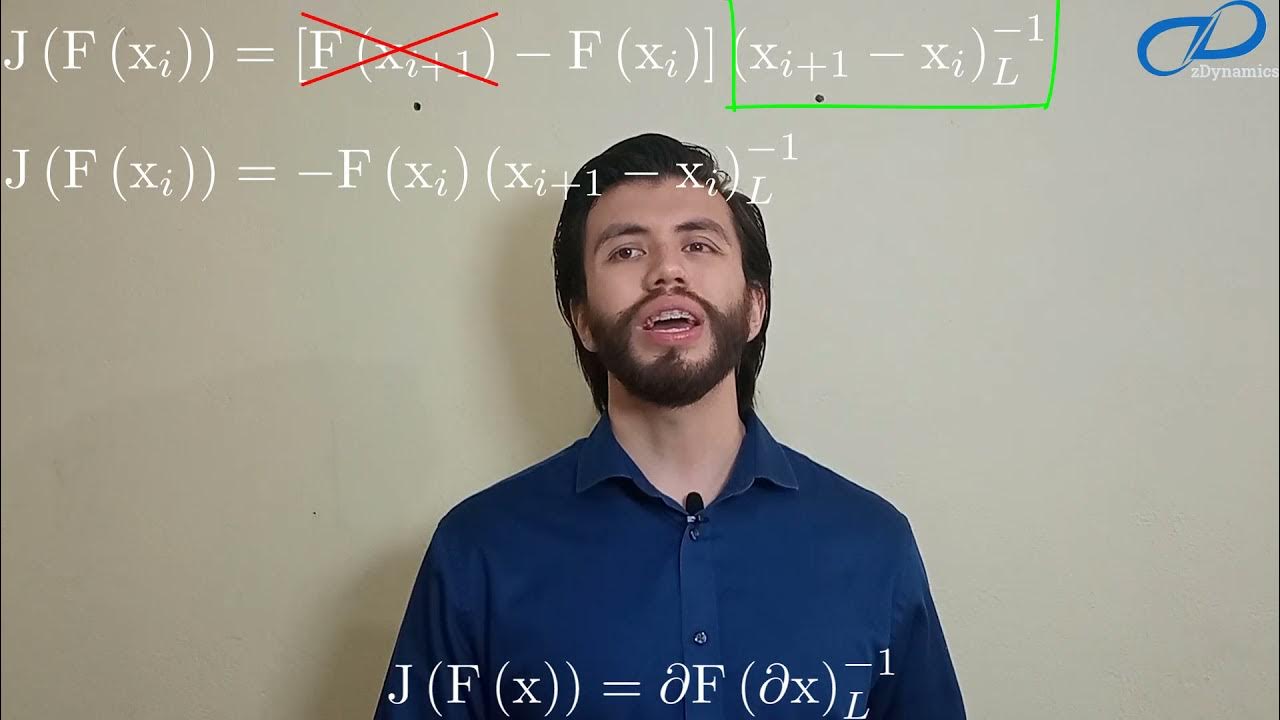 ALGORITMO DE #NEWTON-RAPHSON MULTIVARIABLE | zDynamics - YouTube
