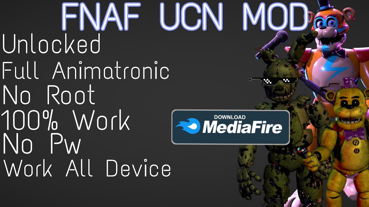Ucn [Ultimate Custom Night Mod] No Pw Unlock All - YouTube