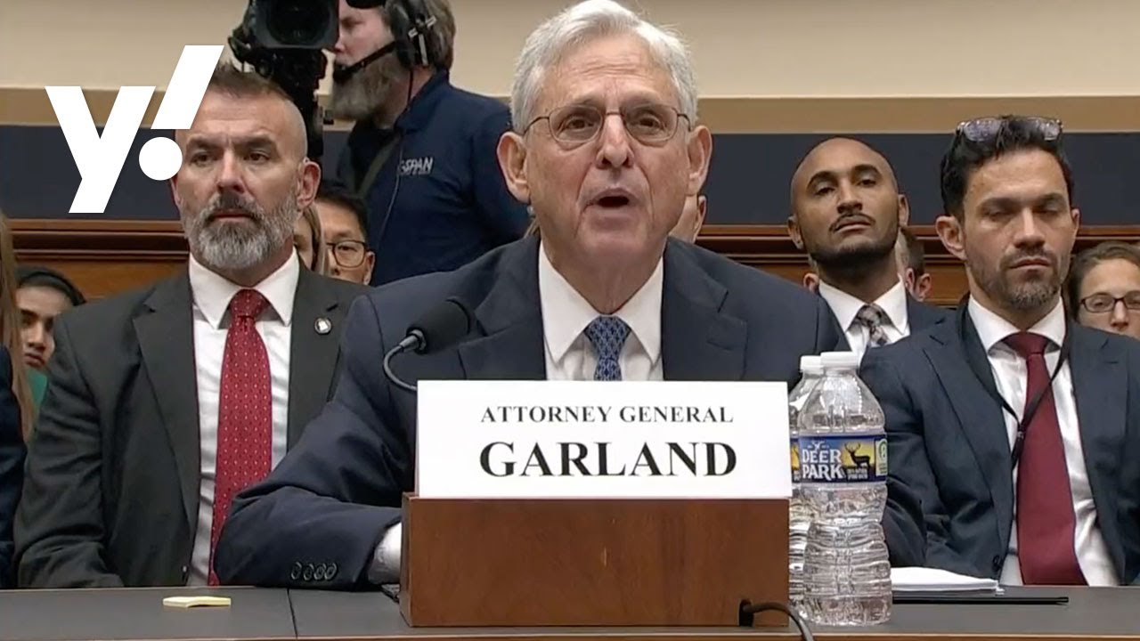 AG Garland gets emotional telling House committee his motivation for ...
