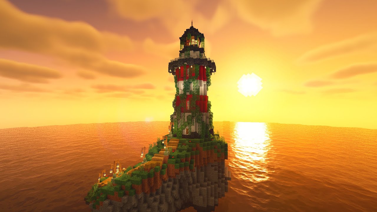 Como Hacer un Faro en Minecraft - YouTube