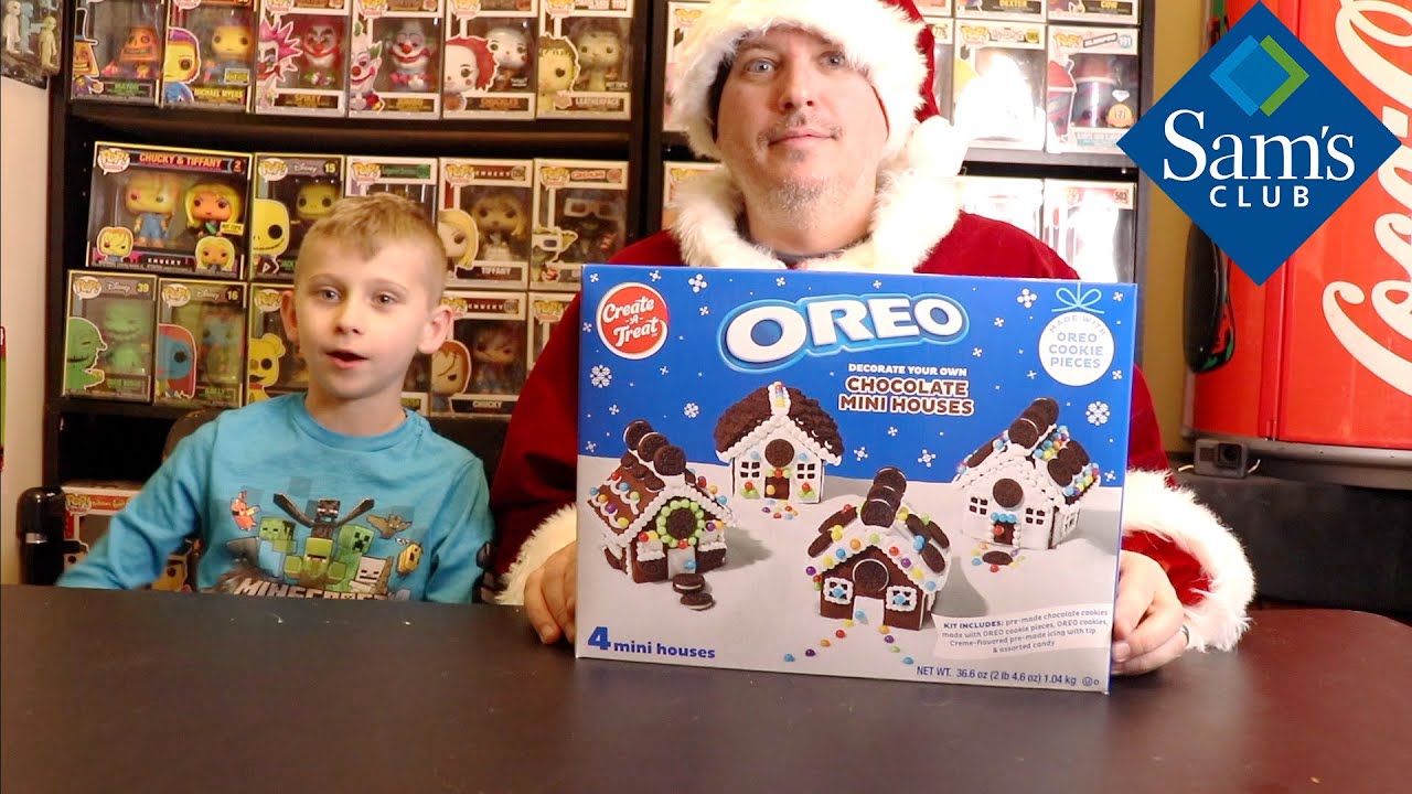 Oreo Mini Village Cookie Kit Unboxing and Building from Sams Club - YouTube
