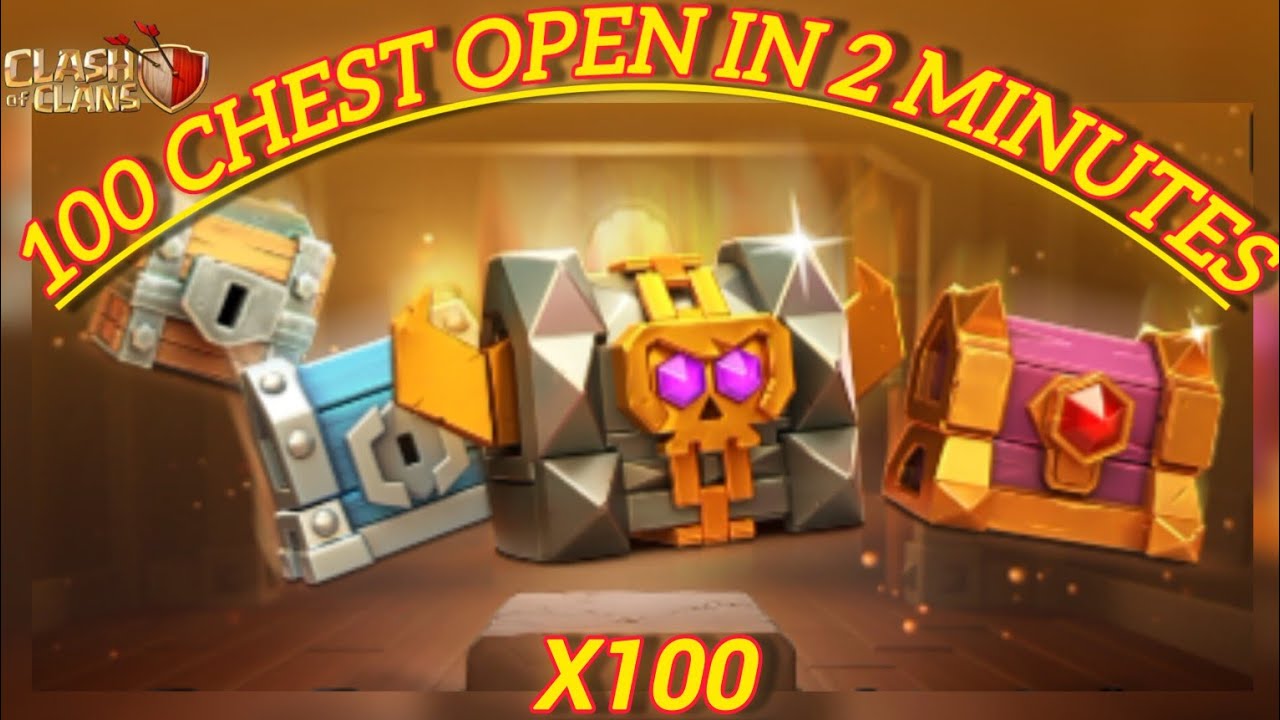 Biggest chest opening ever || (COC) - YouTube