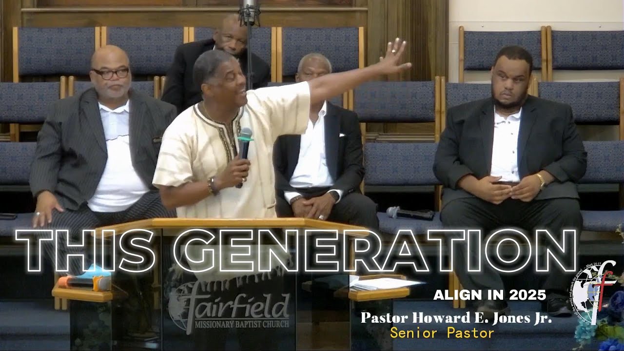 This Generation Shall Not Pass - Rev. Dr. Howard E. Jones Jr., Pastor ...