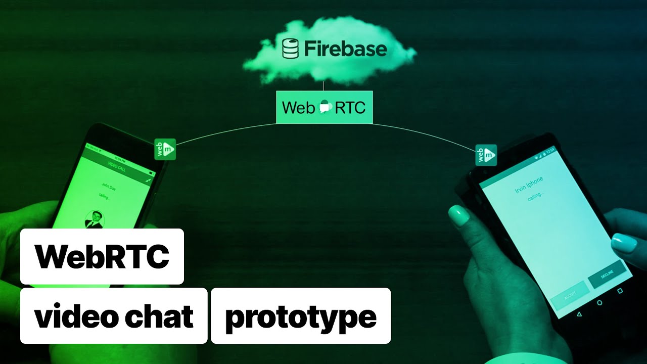 Utilizing a WebRTC video chat module in mobile apps - YouTube