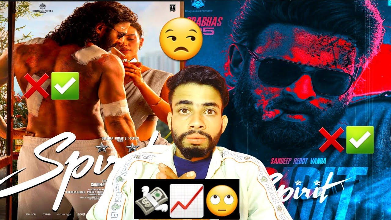 Spirit Official First look Poster Review Reaction | Spirit Poster ...