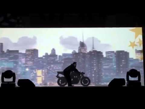 Screen Shadow Dance by VIVAS MAGIC mapping projection - YouTube