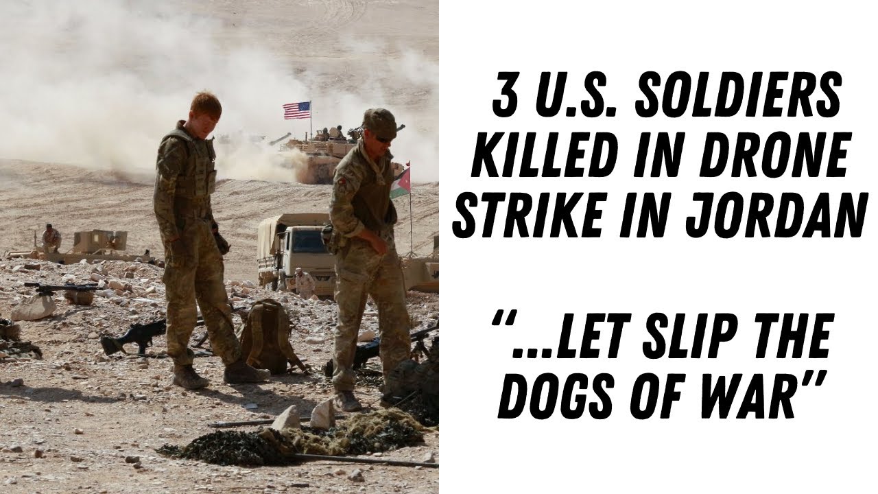 Three U.S. Soldiers Killed By Drone Strike In Jordan !!! - YouTube