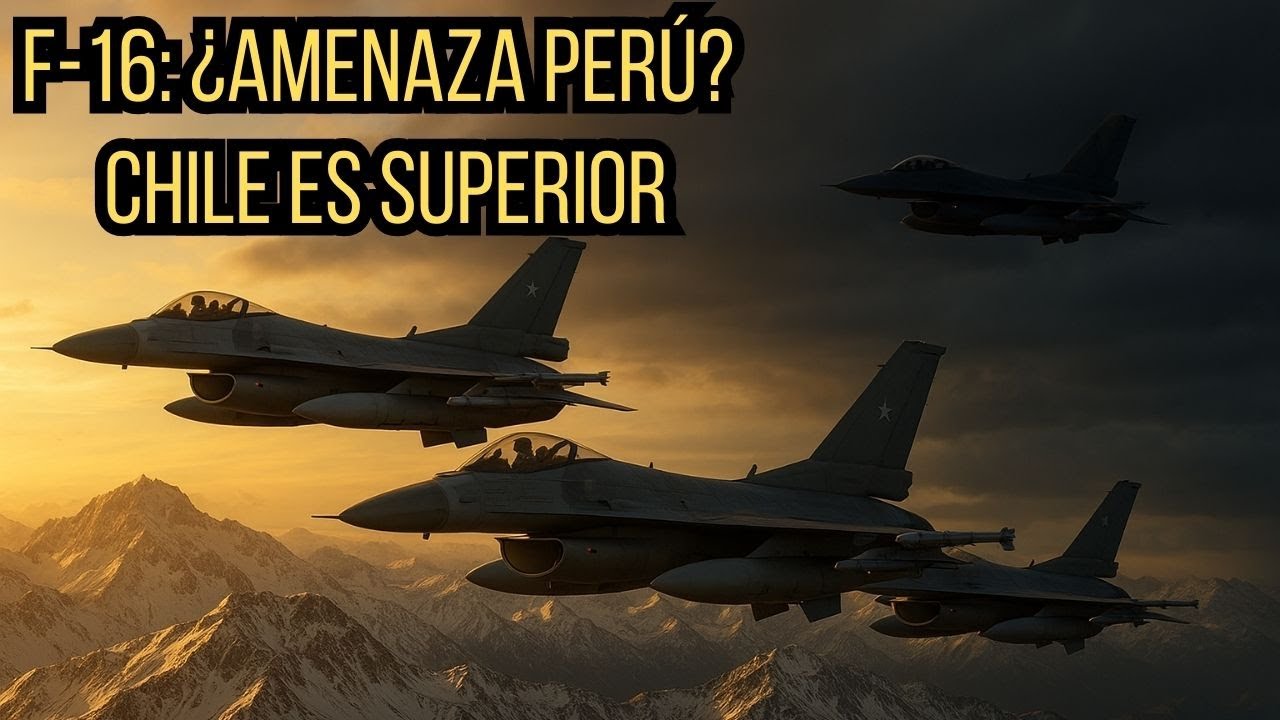 F-16 Block 70: ¿Perú vs Chile? | La Verdad del Balance de Poder Aéreo ...