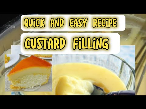 quick and easy recipe custard filling #custard #trending # ...