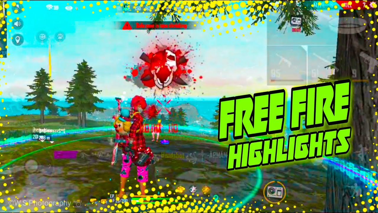 FREE FIRE HIGHLIGHTS : #15 GARENA FREE FIRE MOBILE 🔥 W.S GAMING - YouTube