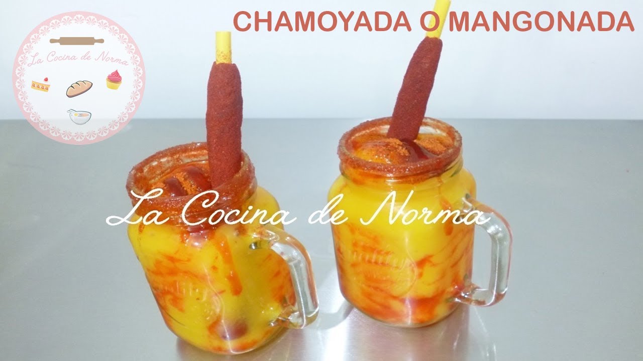 Chamoyada o mangonada rápida y fácil (fresca - deliciosa) - YouTube