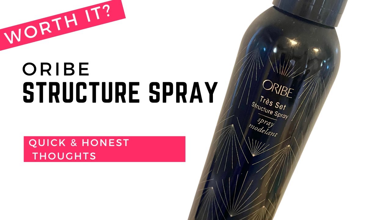 Oribe Structure Spray (styling mousse) - YouTube