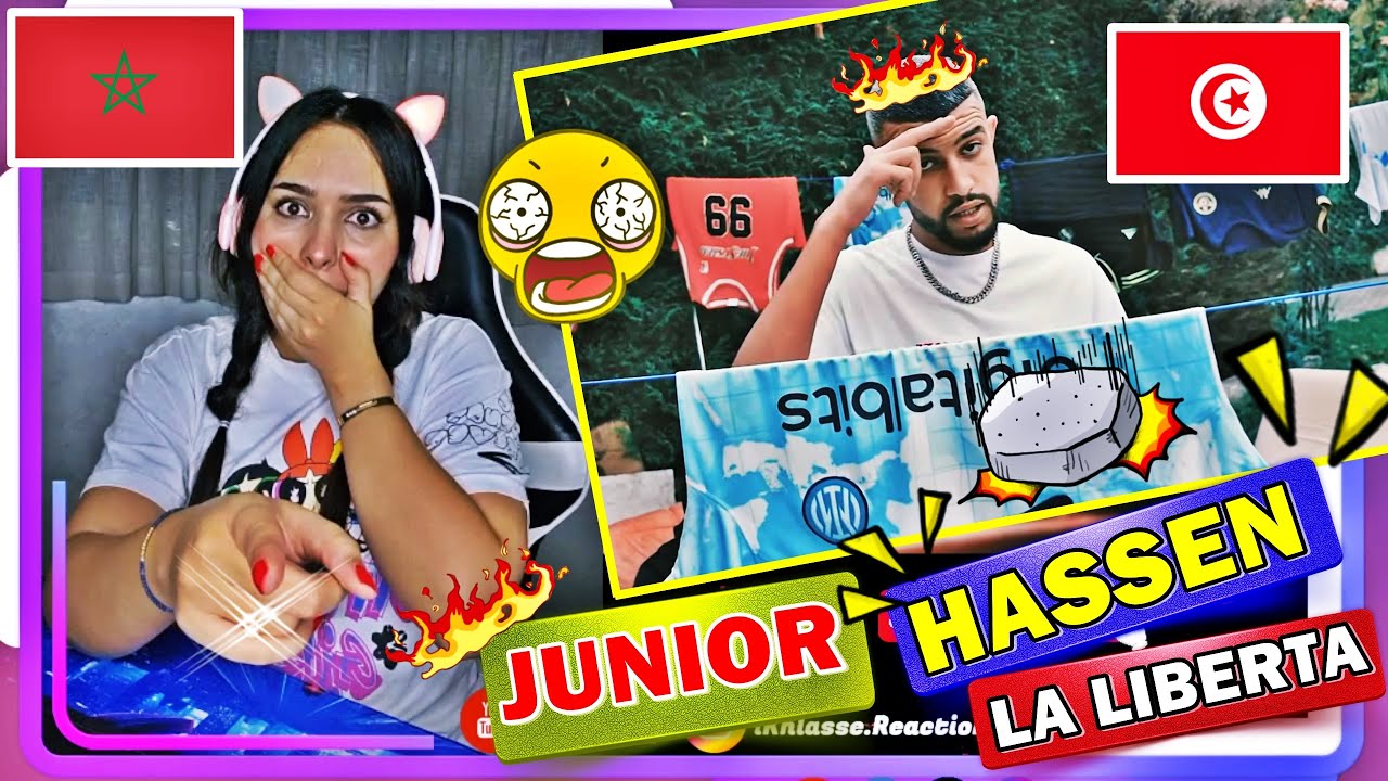 Junior Hassen - LA LIBERTA (Official Music Video ) REACTION MOROCCAN ...
