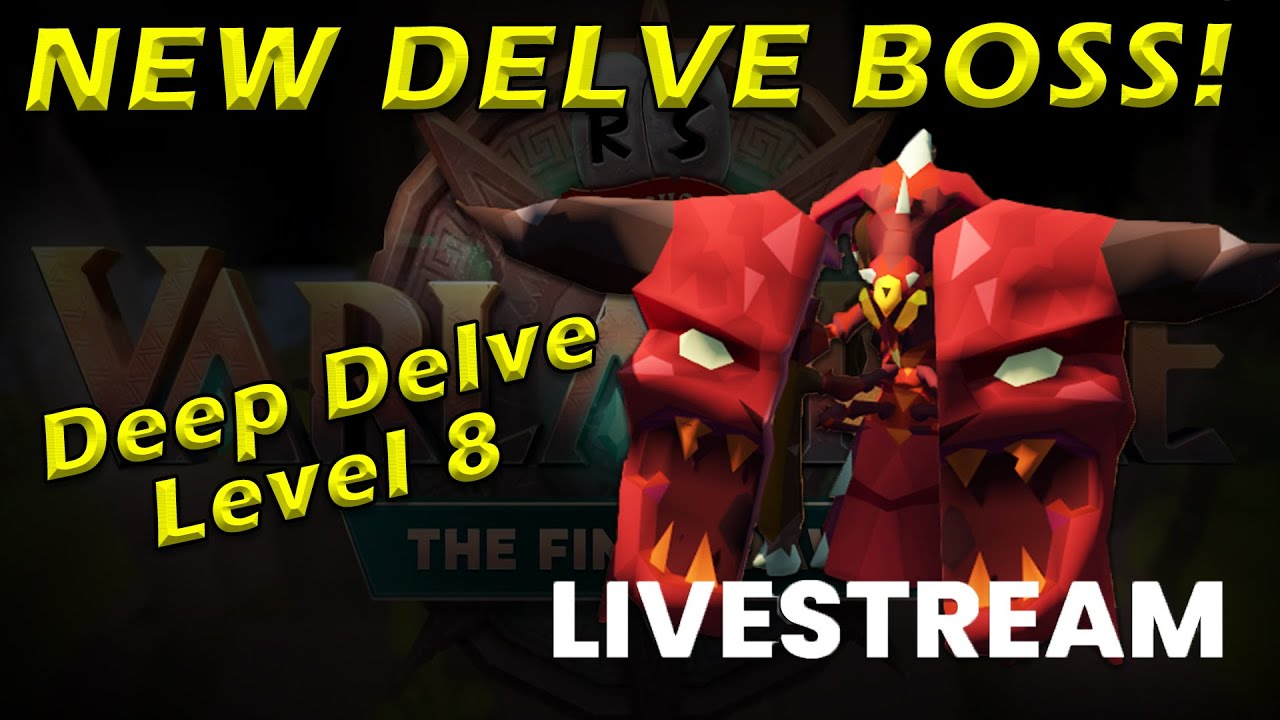 🔴 New Delve Boss! Trying to get Delve Level 8 on 200ms Ping 🔴 !join ...