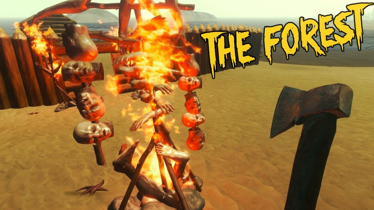 The Forest ALPHA v0.03 - Acampamento Tunado - YouTube